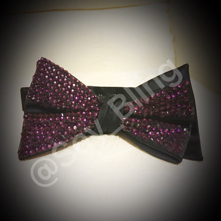 Bling Bow Tie - Etsy