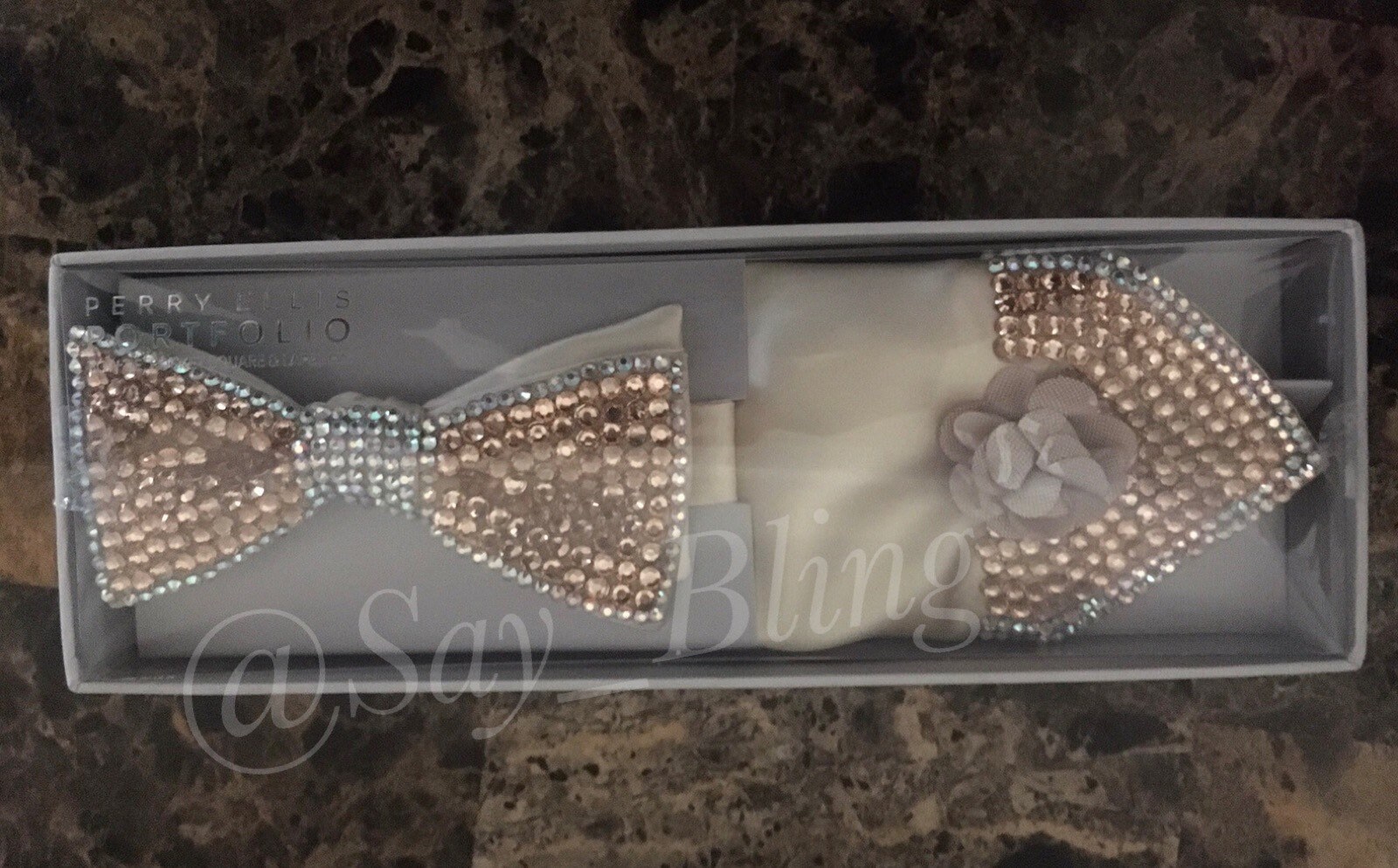 Bling Bow Tie - Etsy