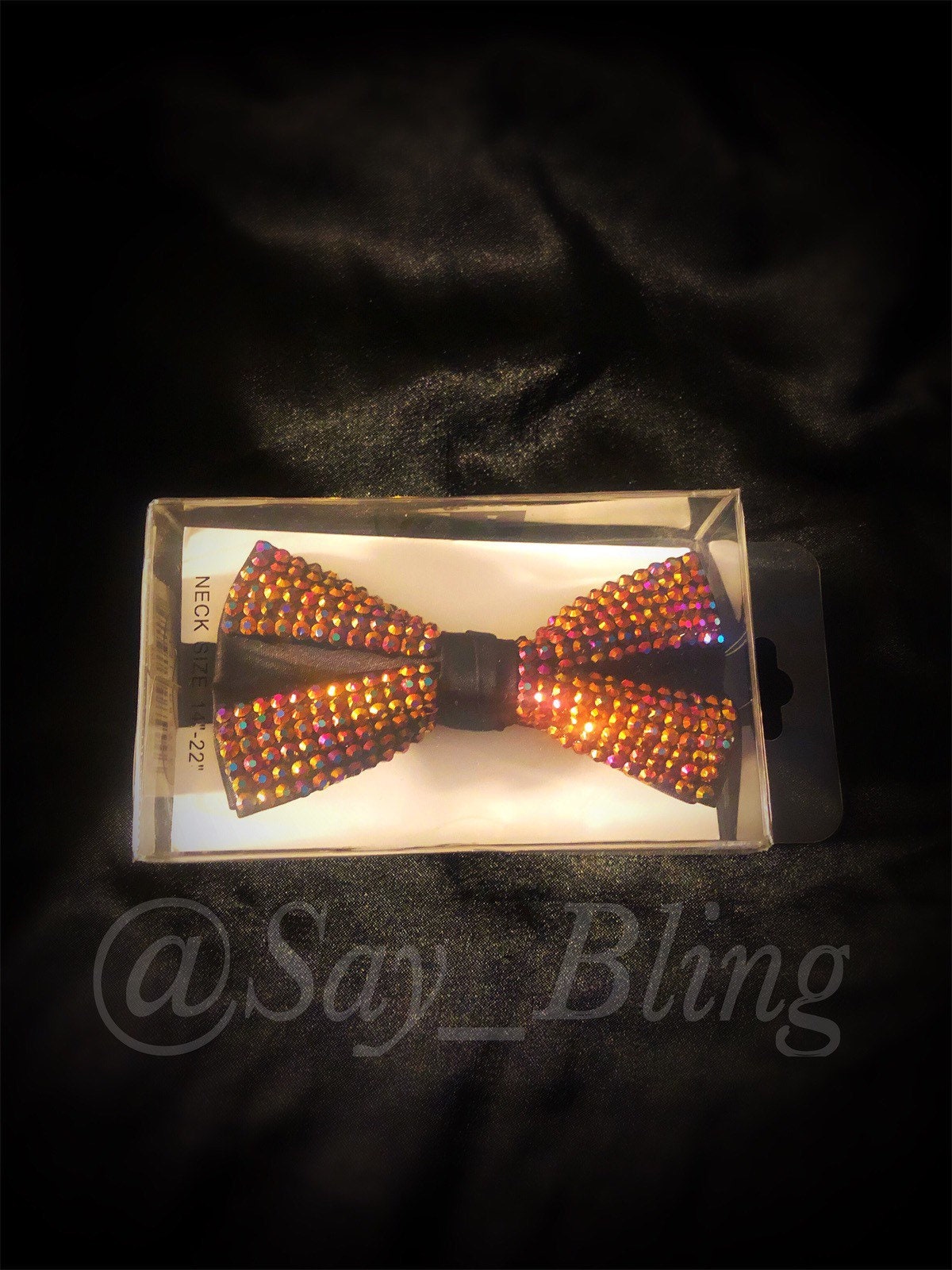 Bling Bow Tie - Etsy