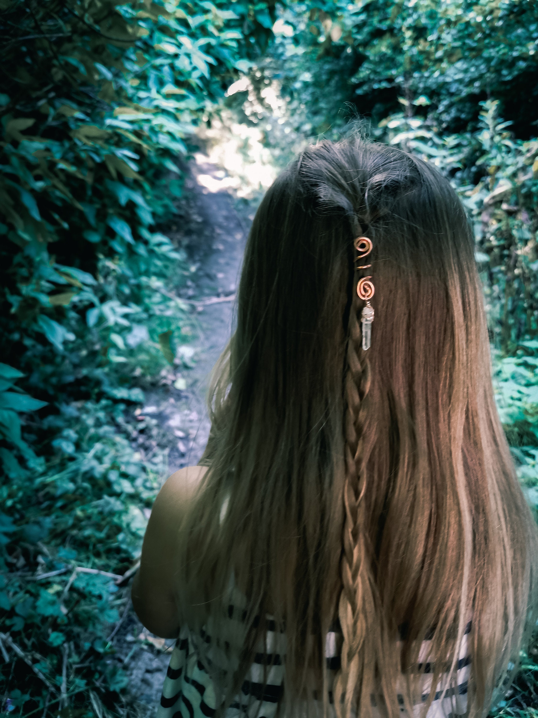 Viking Celtic Hair Cuff Braid Dreadlocks Plait Spiral - Etsy