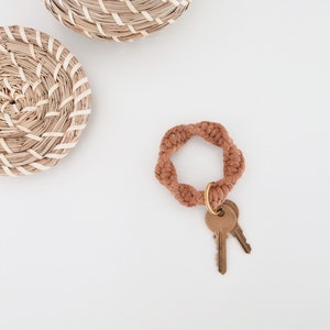 Mini Bangle Key Holder/finger Loop Keychain/bag Charms - Etsy