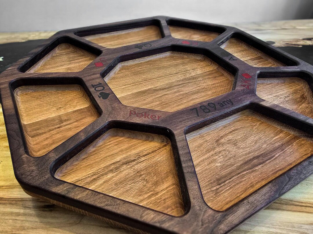 Handcrafted Wooden Rummoli Board | Premium Canadian Hardwood ...