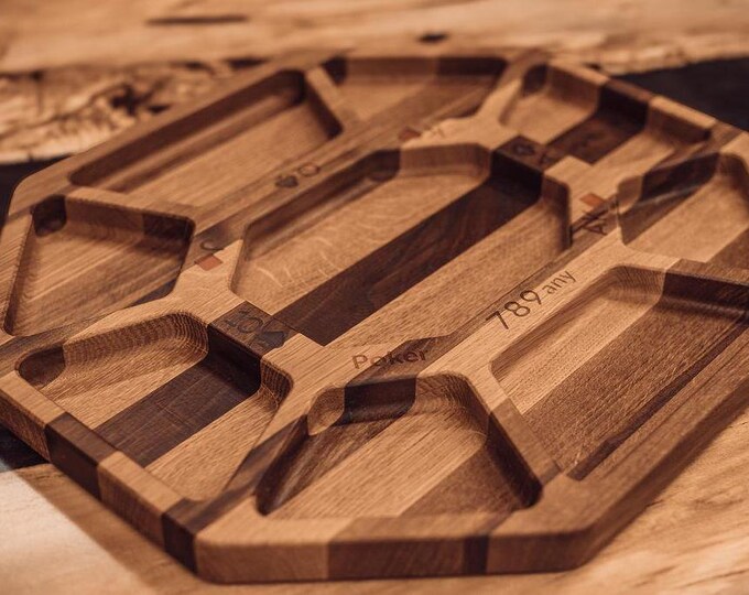 Handmade Wooden Rummoli Board – Heritage Series | Luxury Game Board - Etsy