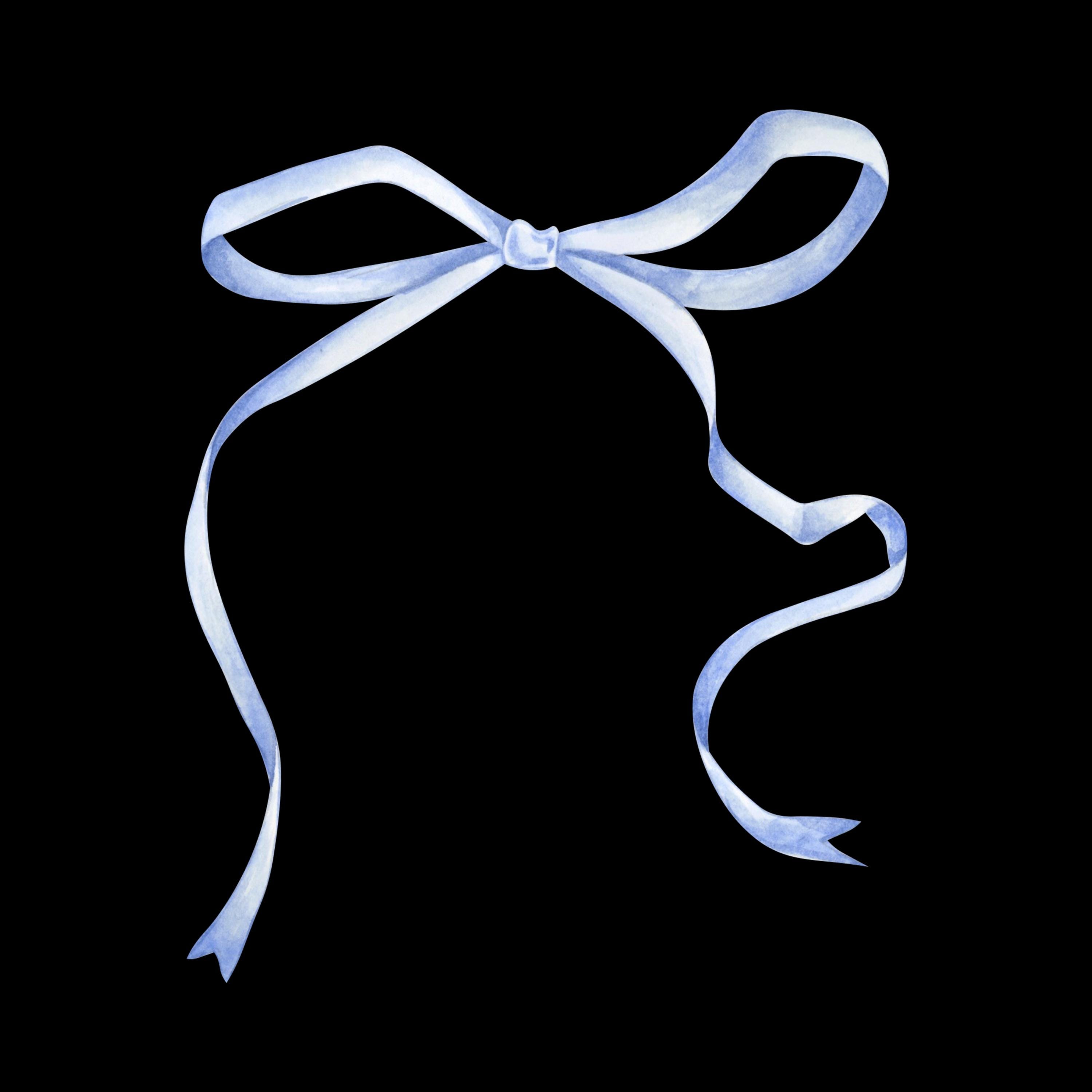 Pretty Blue Bow - Etsy