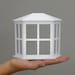 1/12 Scale Dollhouse Bay Window, DIY Accessory, Wooden Windows, Dolls ...