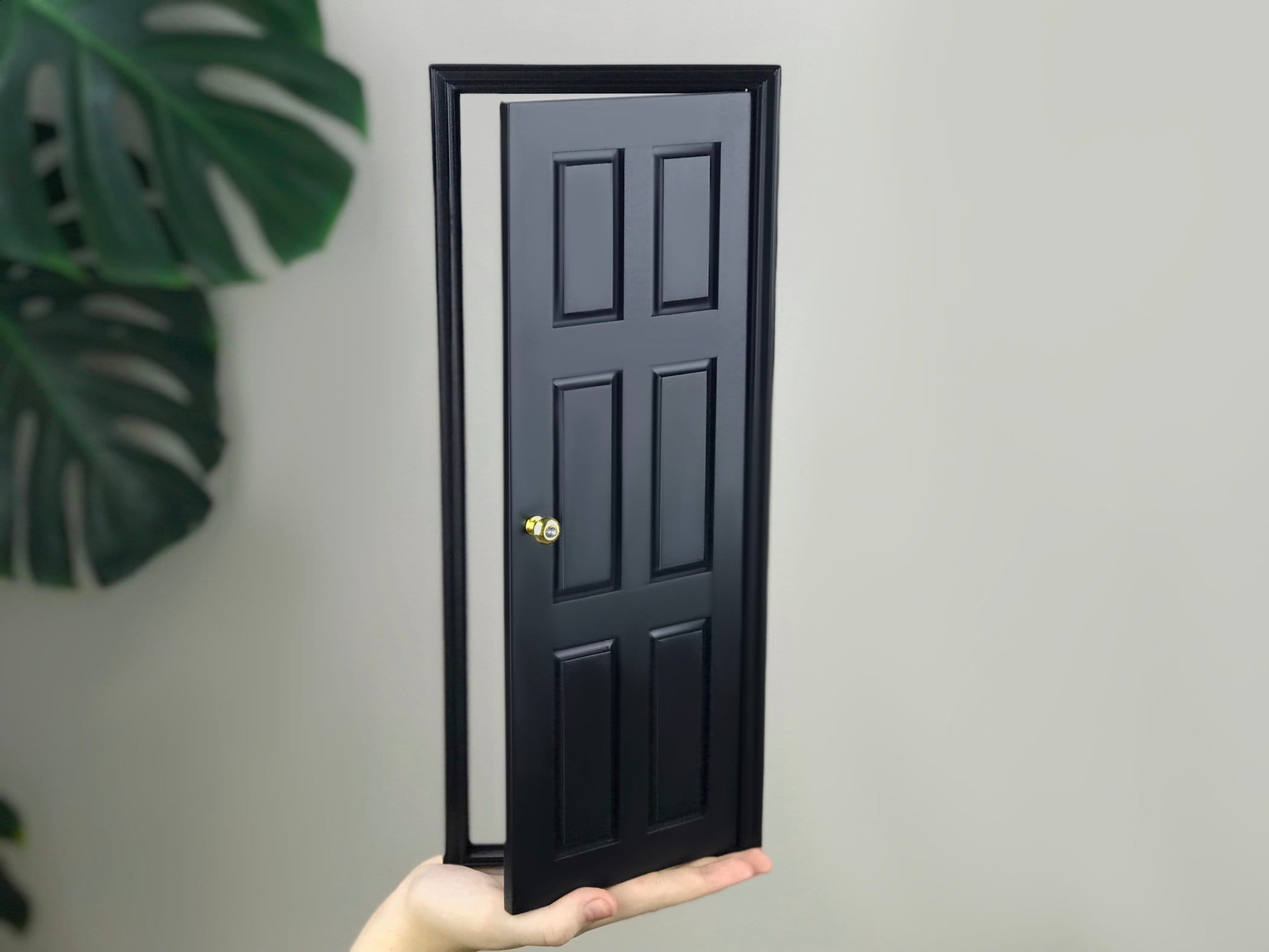 1/6 Scale 6 Panel Wooden Door for Dollhouse DIY Accessory - Etsy Australia