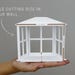 1/12 Scale Dollhouse Bay Window, DIY Accessory, Wooden Windows, Dolls ...