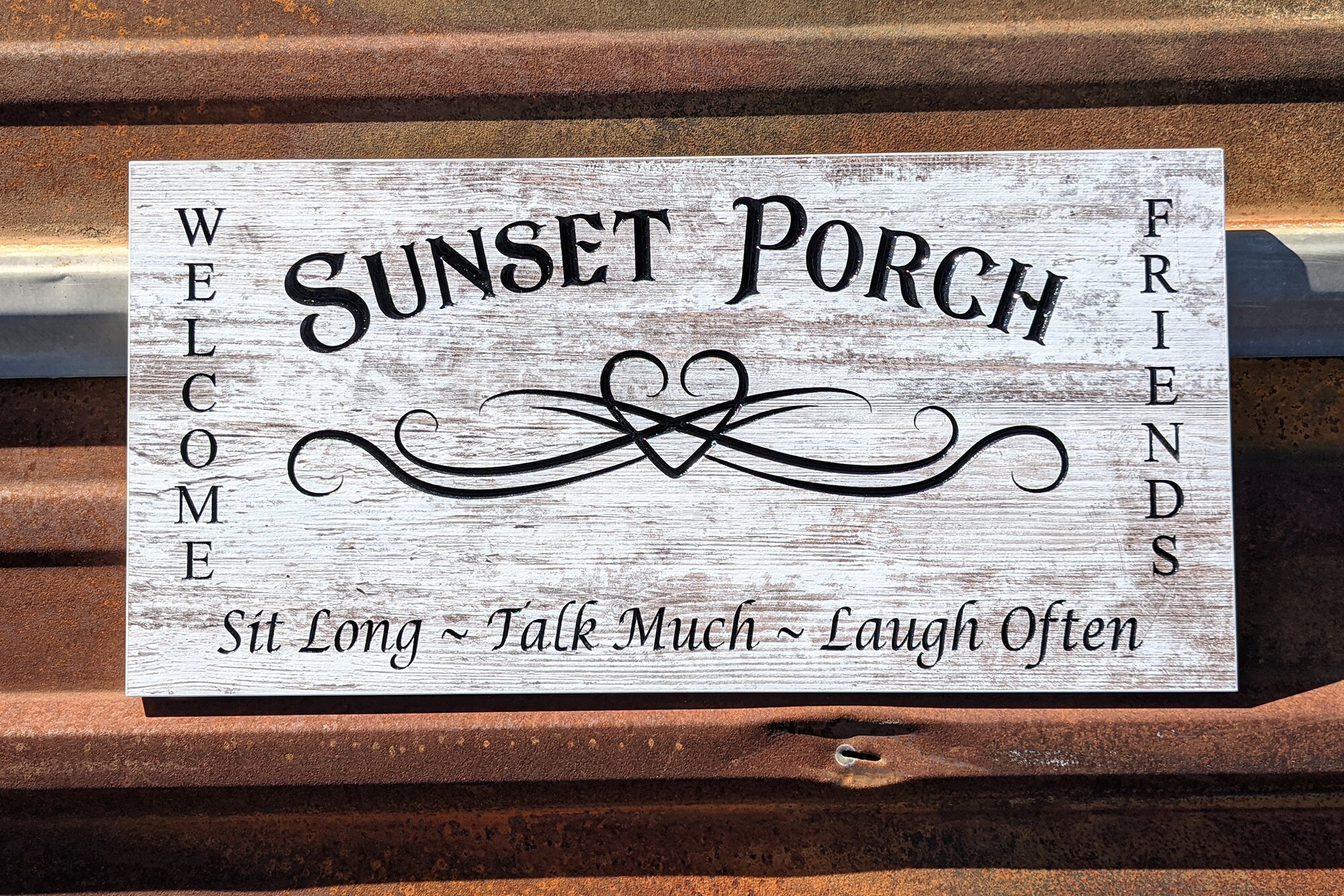 Deck Sign Lanai Porch Patio Veranda Family Name - Etsy
