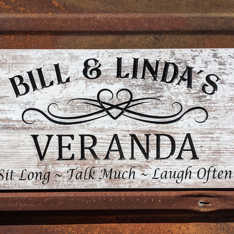 Custom Veranda Signs - Etsy