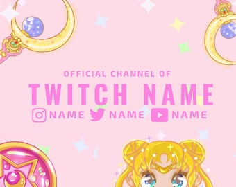 Sailor Moon Banner | Etsy