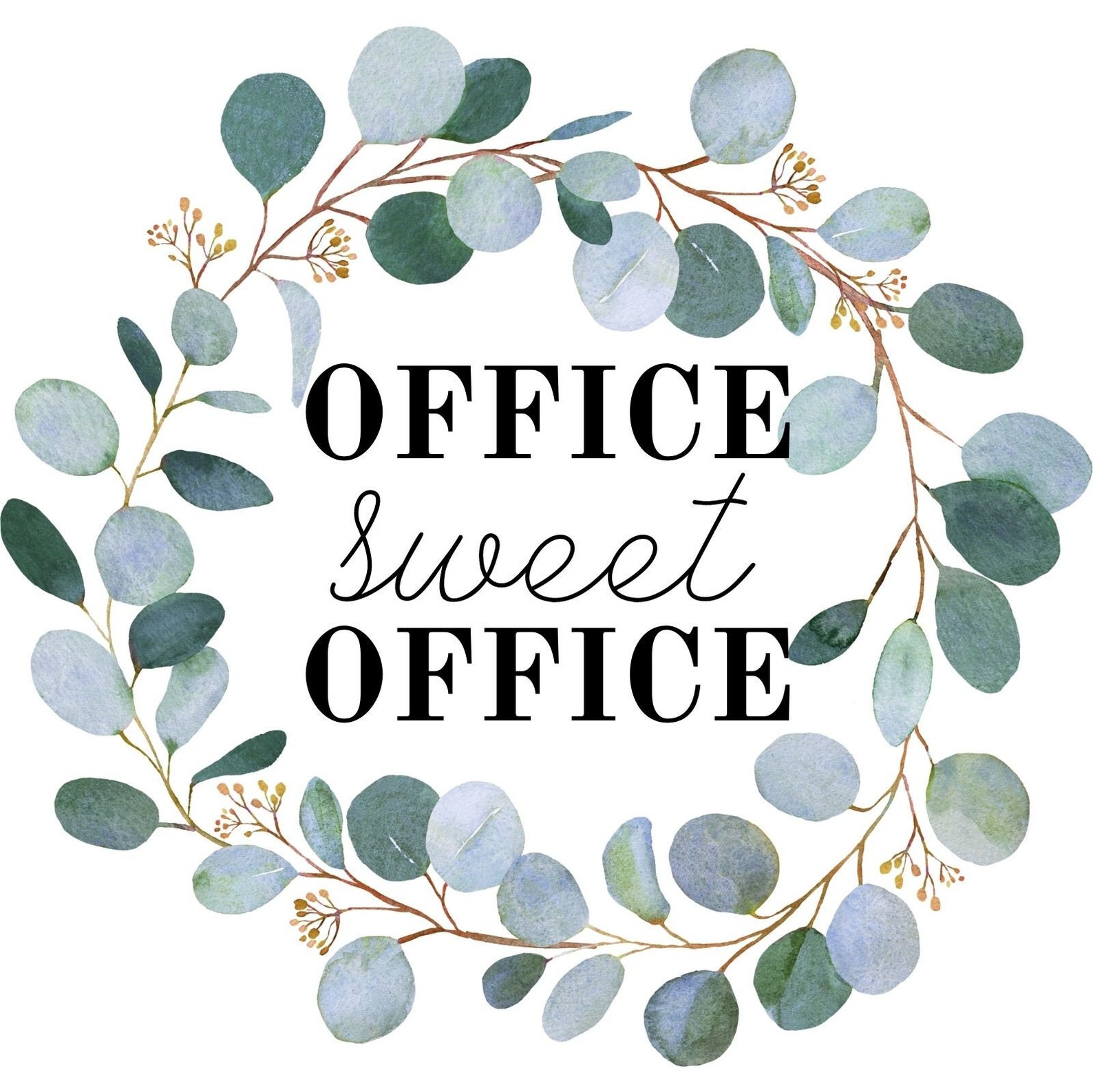 Office Sweet Office Printable Wall Art | Funny Office Print | Office ...