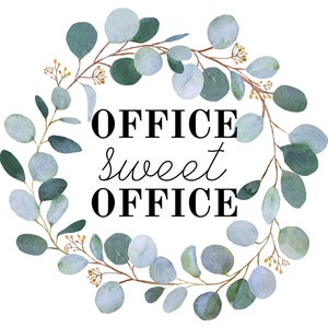 Office Sweet Office Printable Wall Art | Funny Office Print | Office ...
