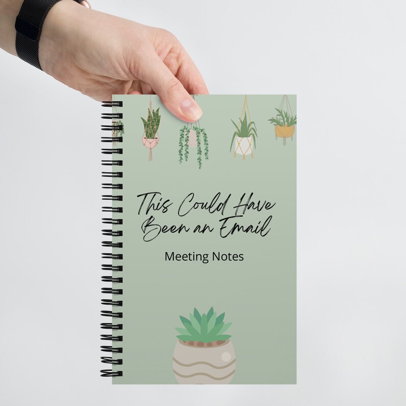 Meeting Could Have Been an Email Notebook Funny Office - Etsy