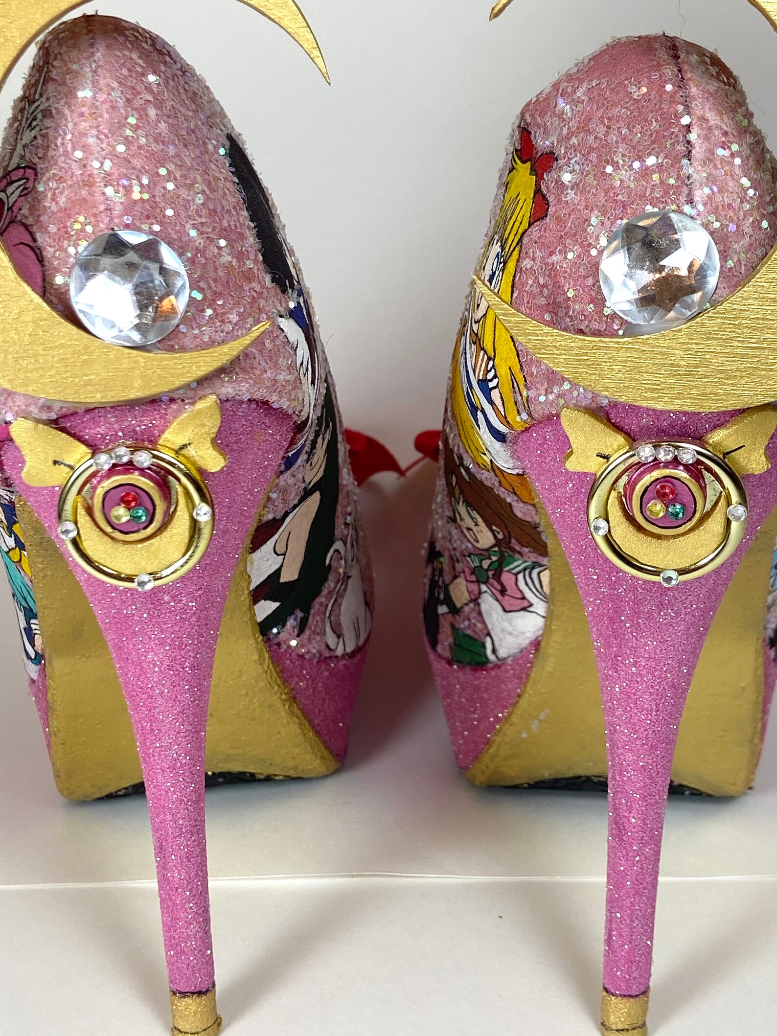 Custom Sailor Moon Heels | Etsy