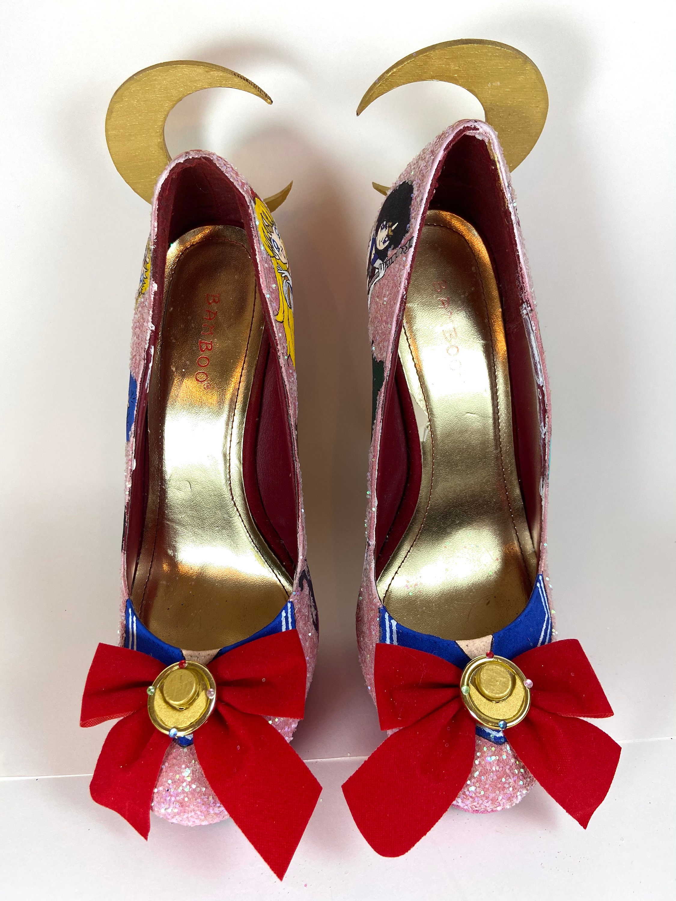 Custom Sailor Moon Heels - Etsy UK