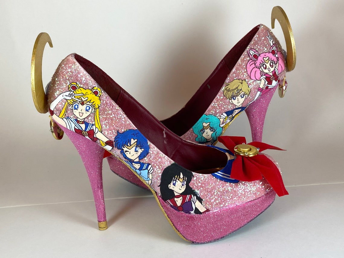 Custom Sailor Moon Heels | Etsy