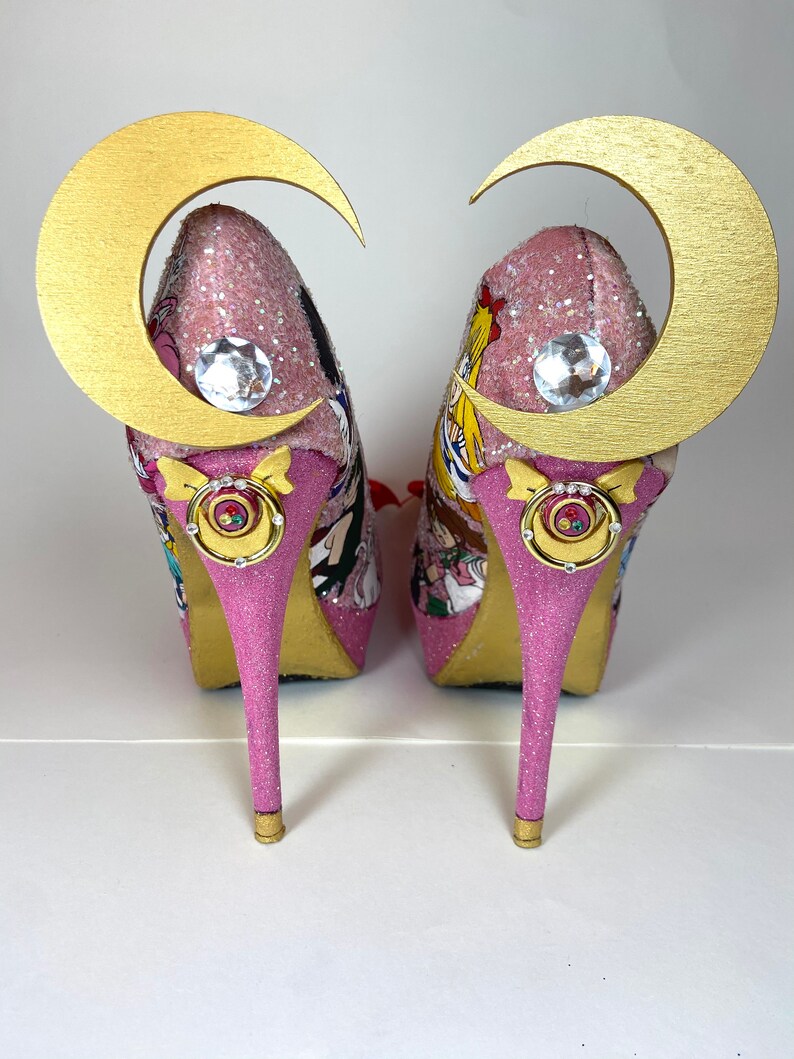 Custom Sailor Moon Heels - Etsy UK
