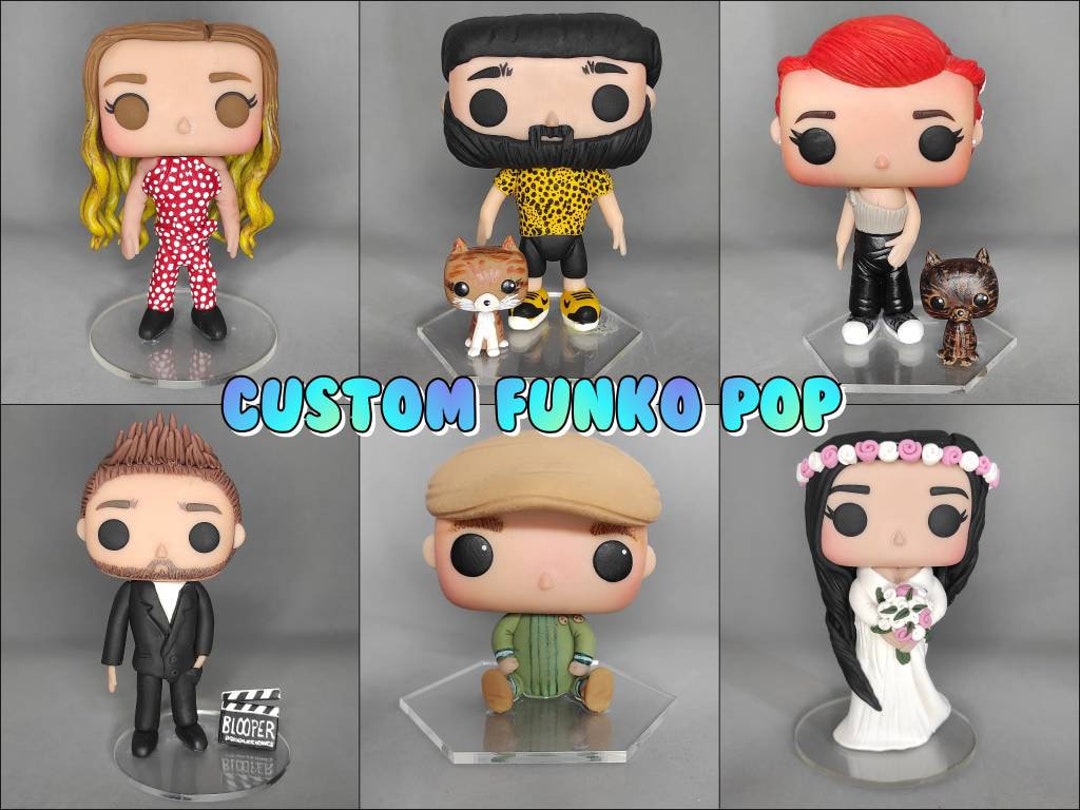 Personalized Polymer Clay Figure - Handmade Artisan Doll - Collectible ...