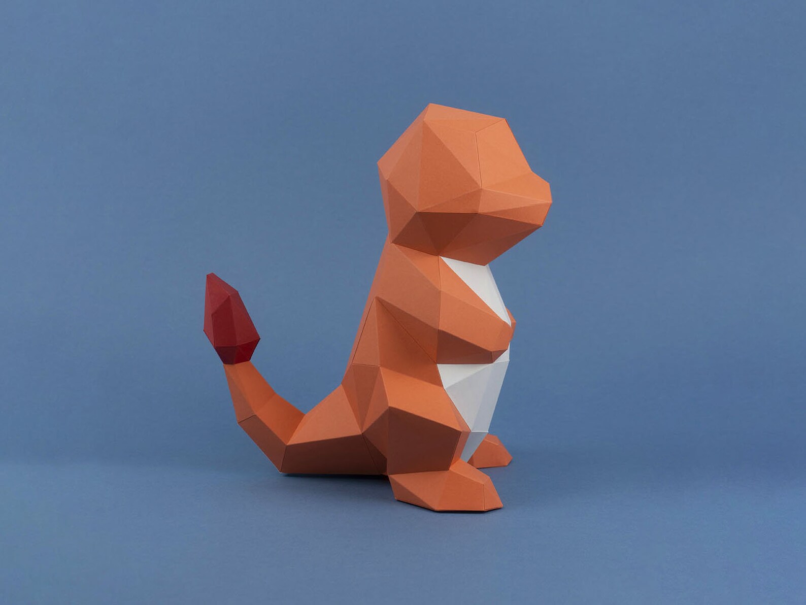 Charmander Papercraft Pokemon Decoration Home Decor | Etsy