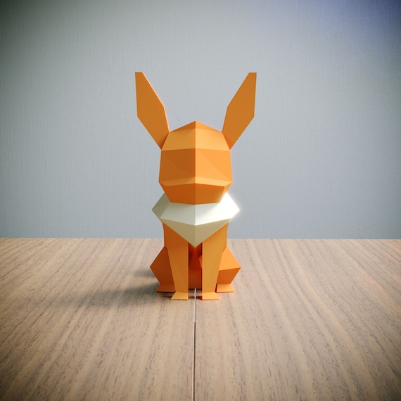 Papercraft Pokemon Eevee