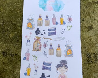 Aromatherapy Sticker - Etsy
