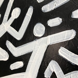 Large Art Work Human-like Figures Geometric Figures Art Abstract Art ...