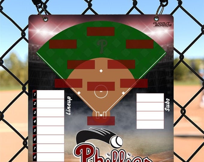 Team Lineup and Position Clipboard - Etsy