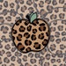 Leopard Apple Vinyl Sticker Decal - Etsy