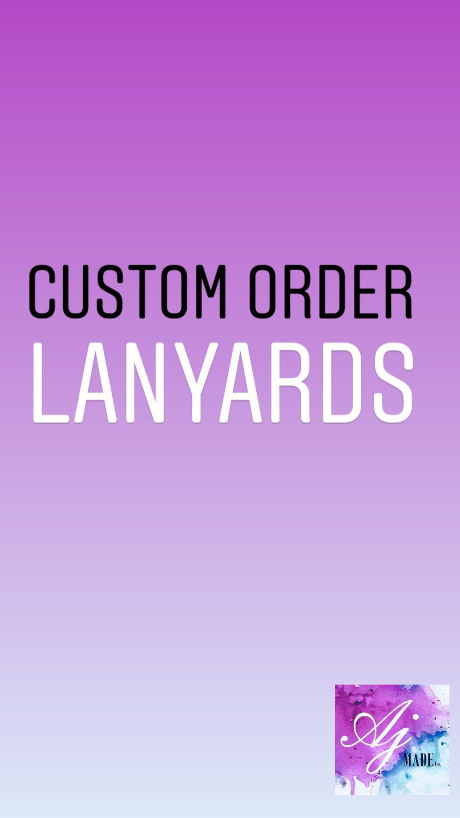 Create Your Own LANYARD Custom Designed Just for You Beaded Lanyard - Etsy