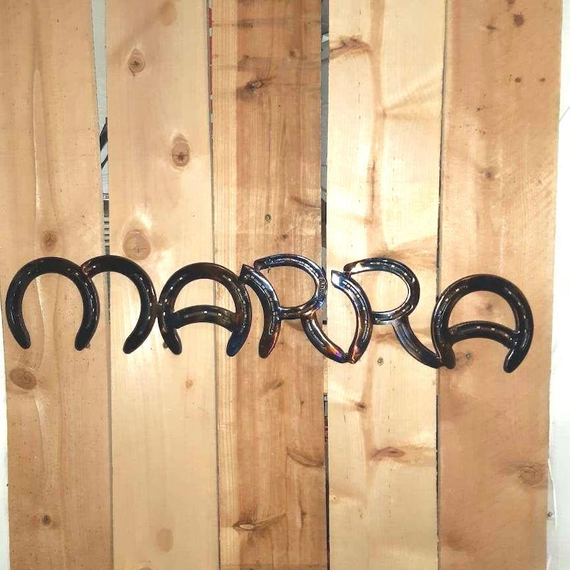 Word Horseshoes - Etsy