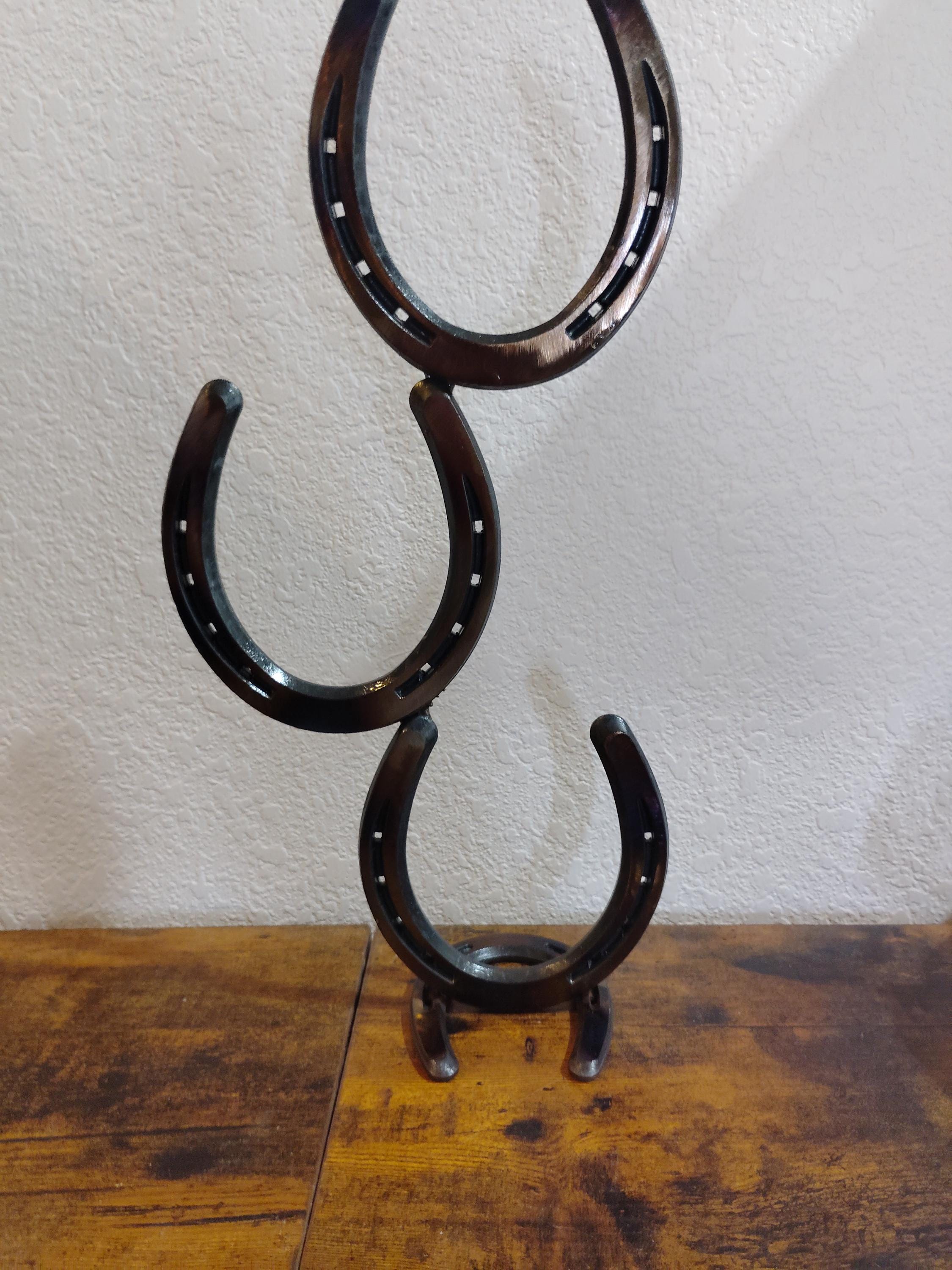 Rustic Horseshoe Picture Frame – Western Farmhouse Photo Holder ...