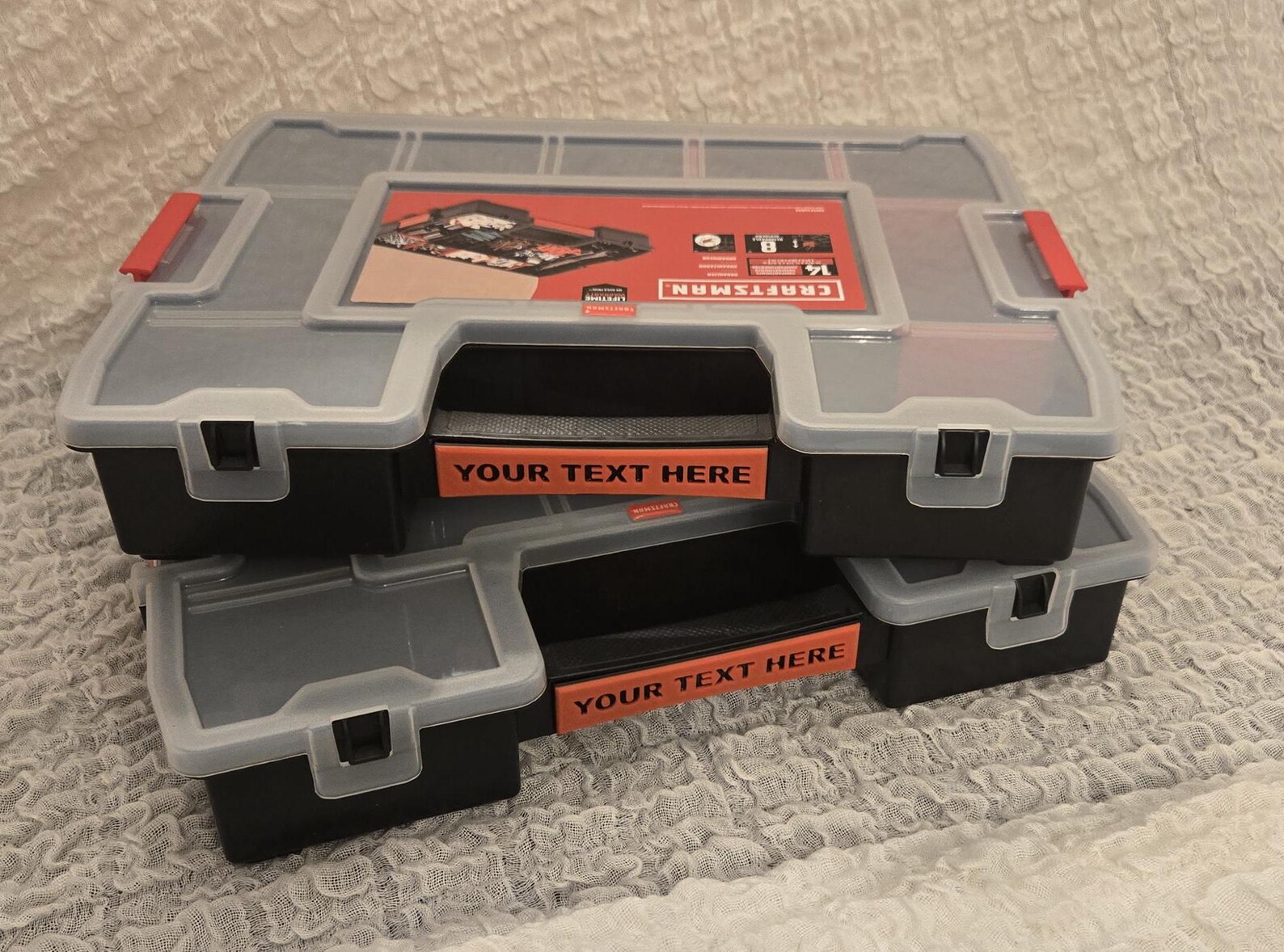 Custom Labeled Craftsman Small Parts Tools Storage Bin Organizer - Etsy