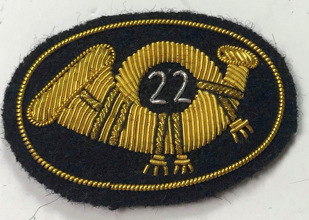 Civil War US Union 22ND Infantry Kepi Hardie Hat Brim Cap Insignia ...