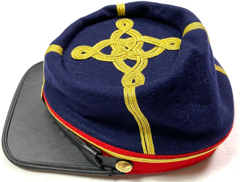 Civil War US Union Major Colonel Officer Artillery Kepi Cap | Etsy