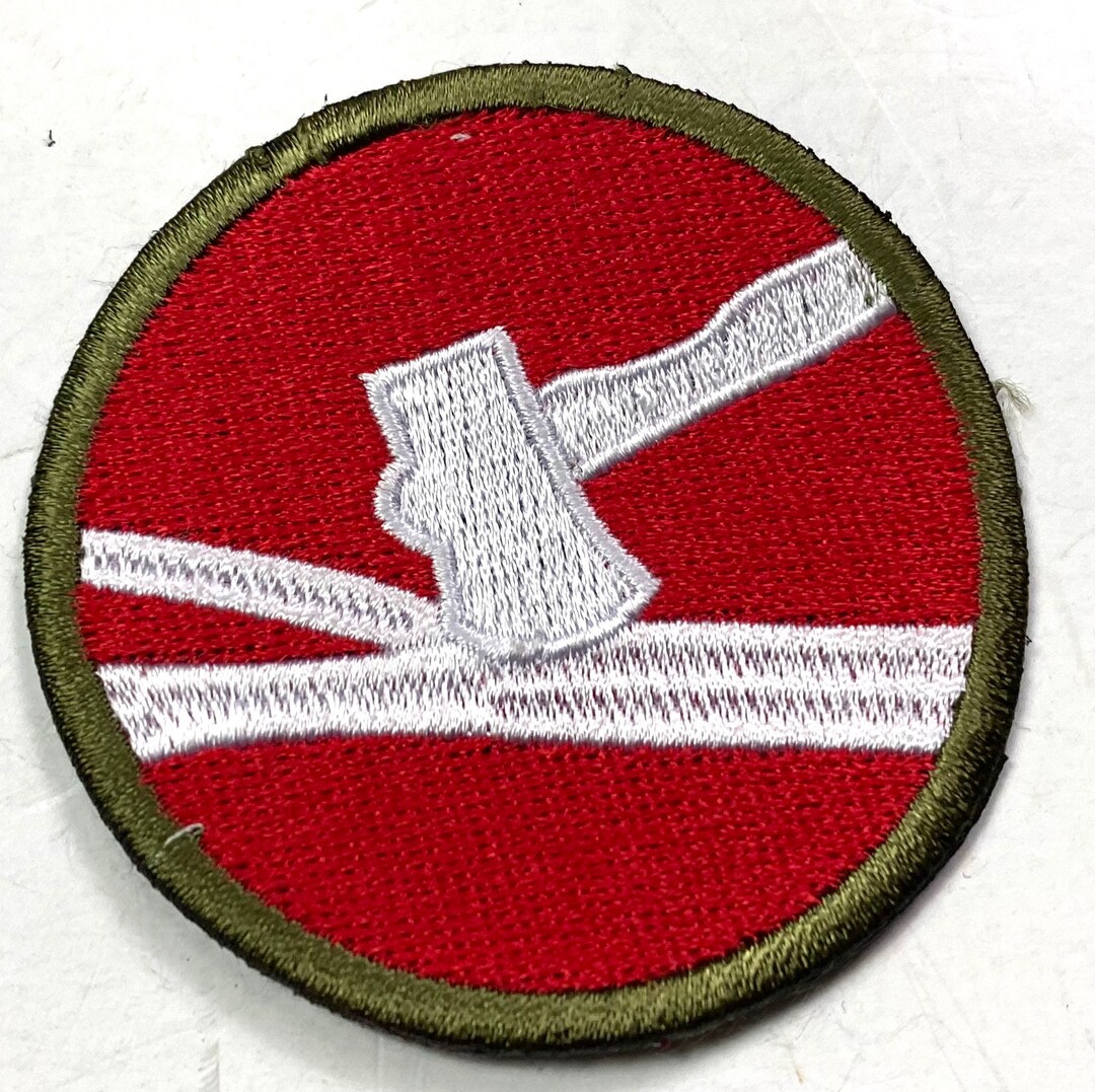 WWII US Army 84th Infantry Division Jacket Shirt Sleeve Insignia Patch ...