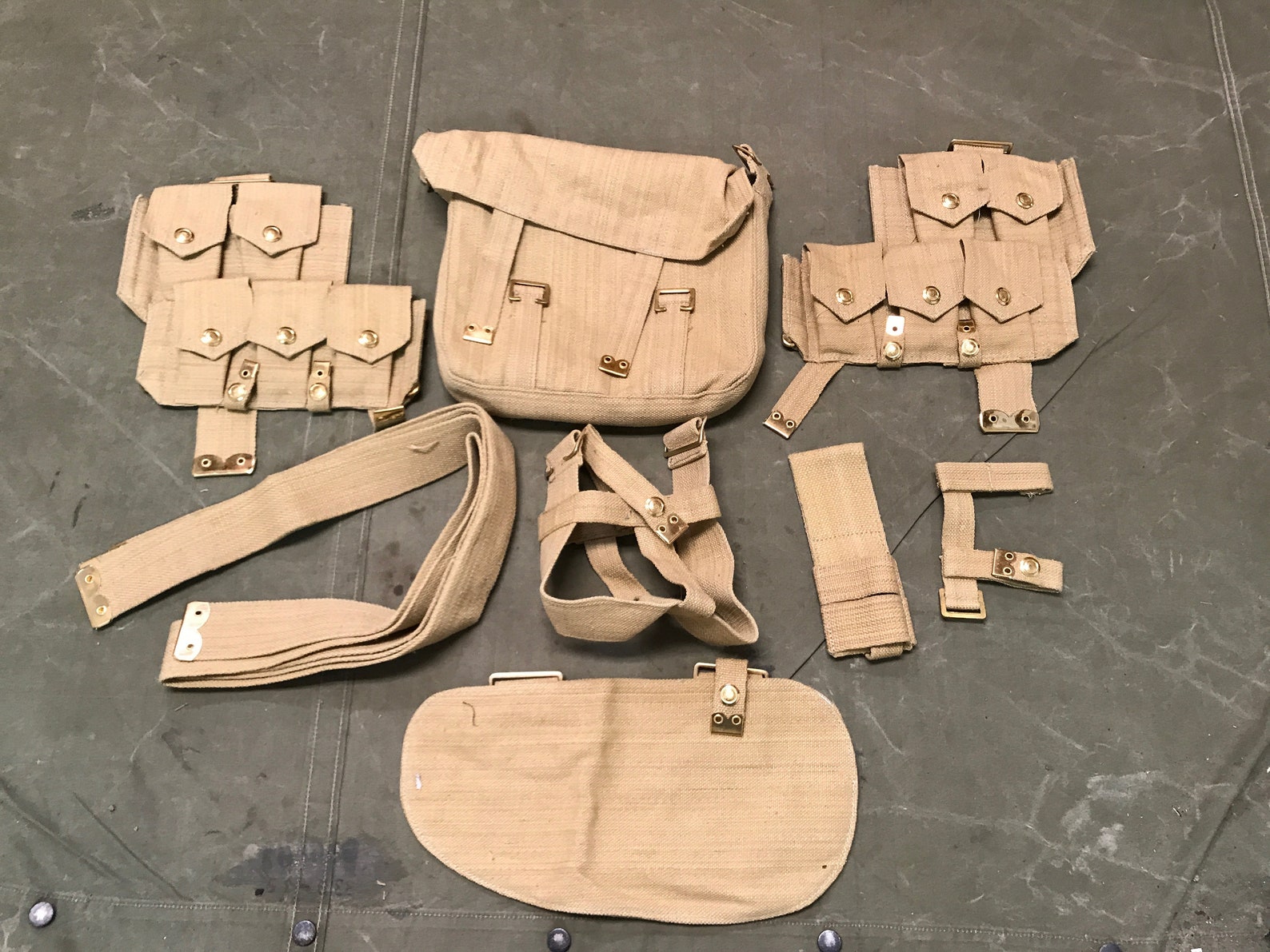 WWI British P1908 P08 Enfield Battle Webbing Equipment Gear - Etsy