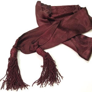 Civil War US Union Officer Maroon Silk Uniform Sash - Etsy