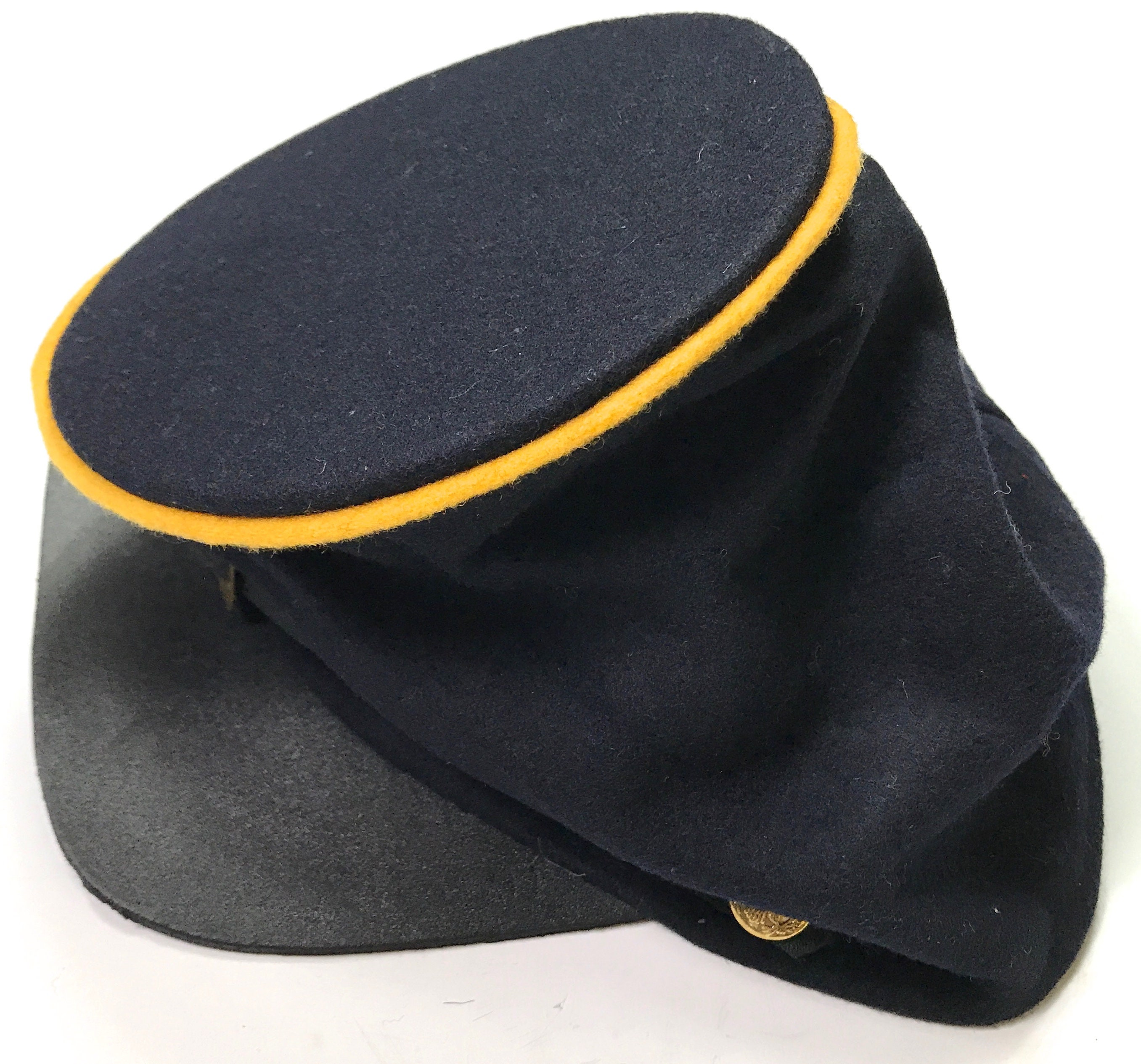 Civil War US Union Yankee Enlisted Cavalry Bummer Forage Kepi | Etsy