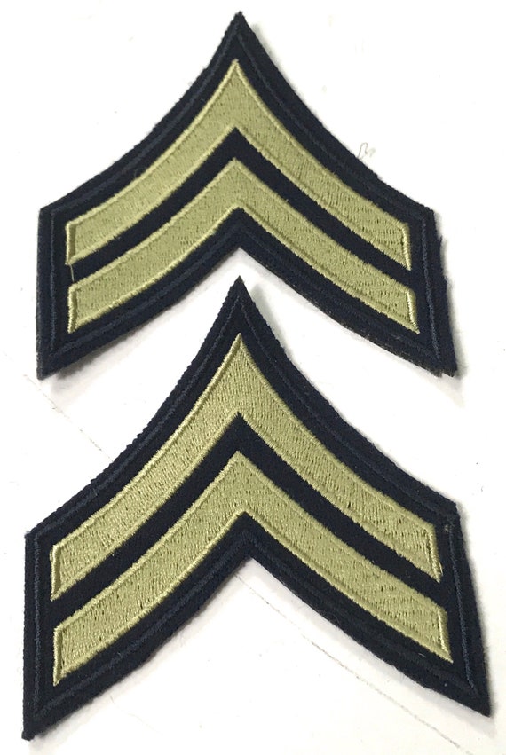 WWII US Army NCO Corporal Jacket Sleeve Rank Insignia | Etsy
