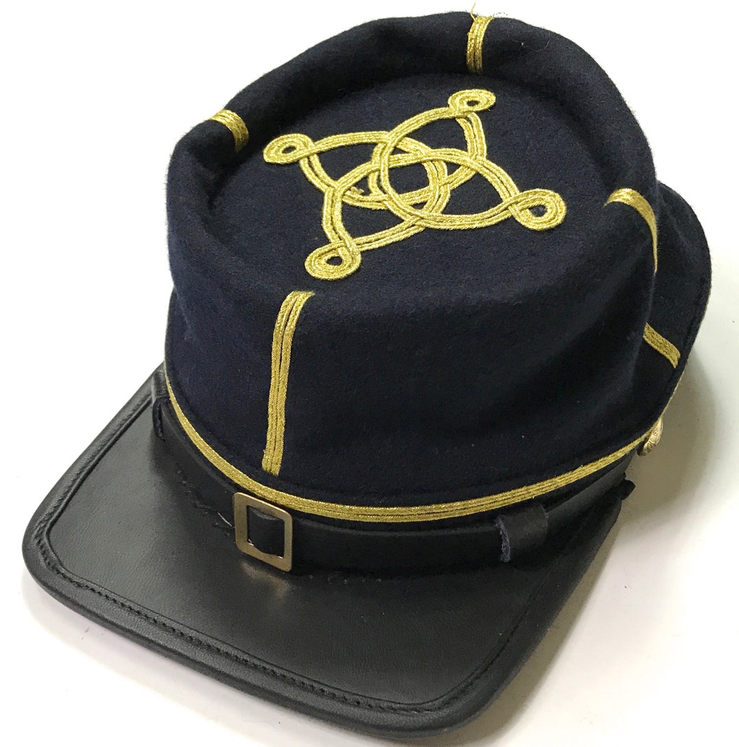 Civil War US Union Captain Officer Infantry Kepi Cap - Etsy
