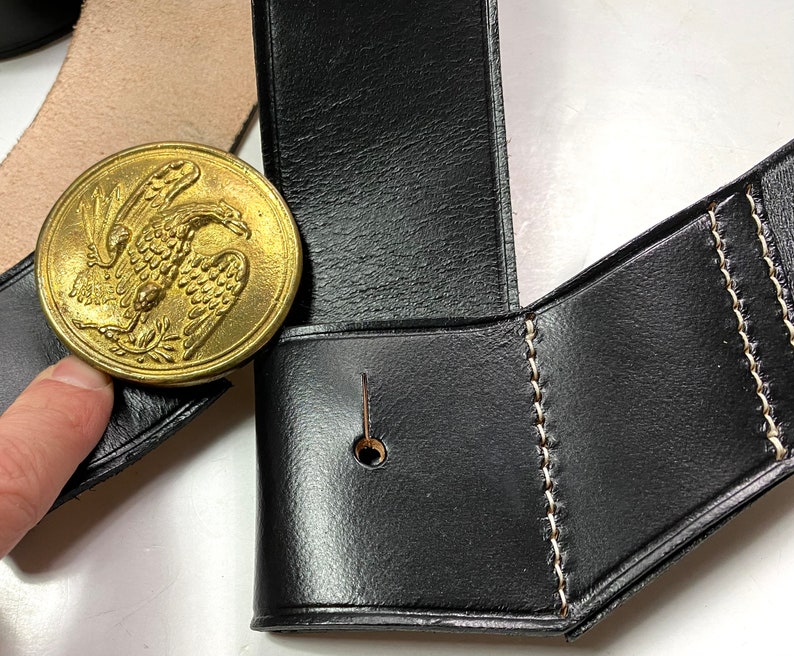 Civil War US Union Equipment NCO Field Baldric Belt & Buckle - Etsy