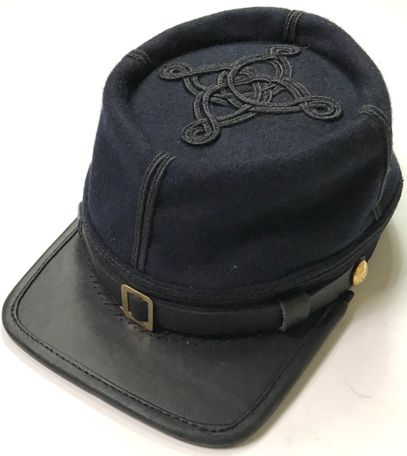 Civil War US Union Captain Officer Infantry Kepi Cap | Etsy