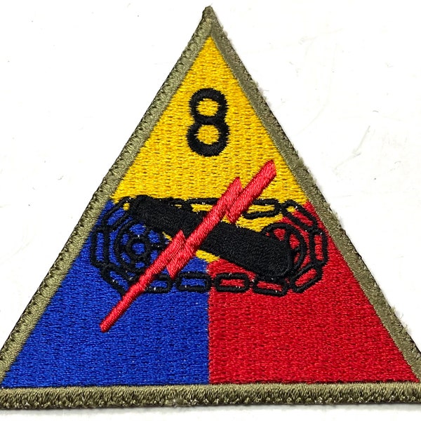 8th Army Division Patch Etsy