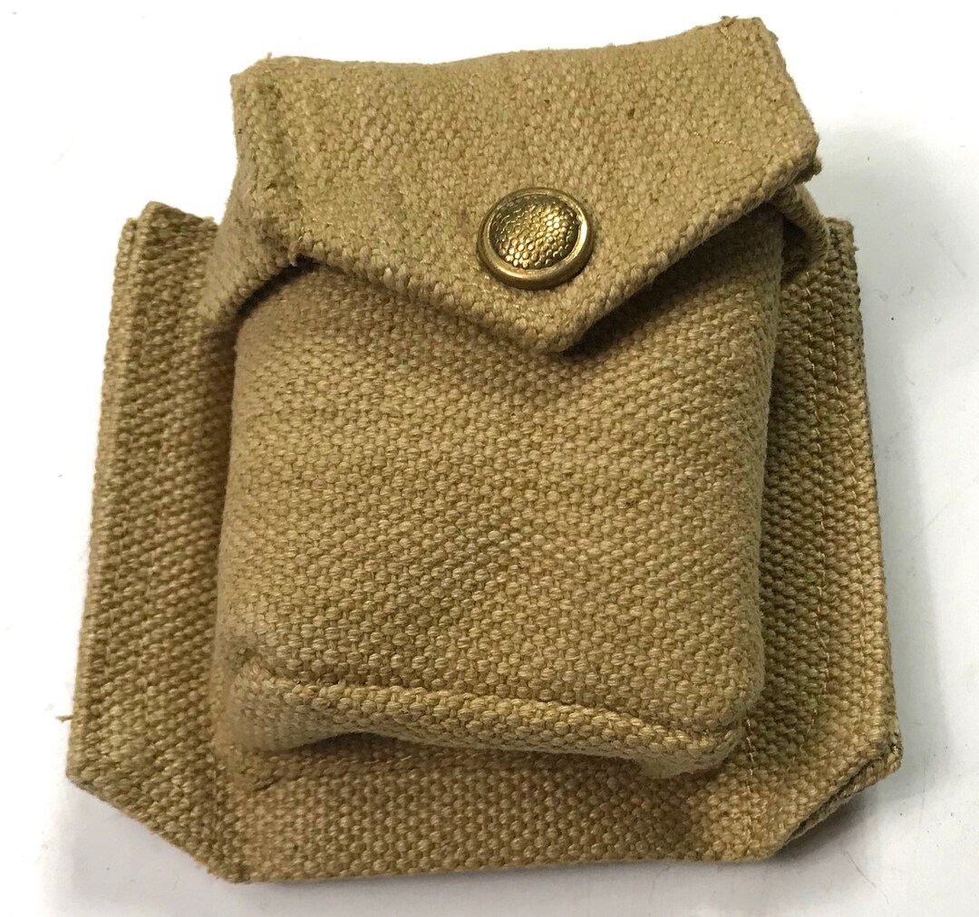 WWI WWII British Webley .455 .38 Pistol & Revolver Ammo Pouch - Etsy