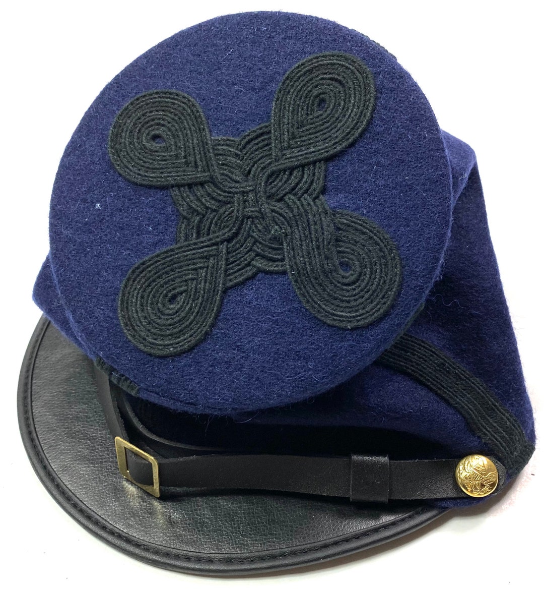 Civil War US Union Yankee Senior General Infantry Bummer Forage Kepi ...
