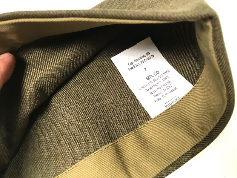 WWII US Army Airborne Paratrooper Mid War Overseas PX Cap W/ | Etsy