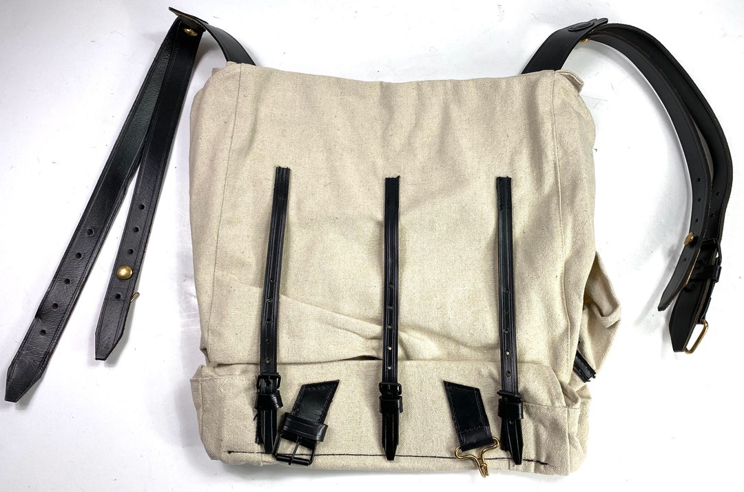 Civil War CS CSA Confederate US Union Canvas M1853 Knapsack Field Pack ...