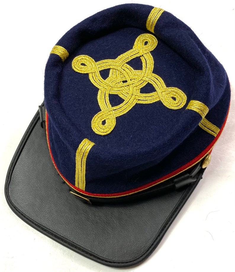 Civil War US Union Major Colonel Officer Artillery Kepi Cap | Etsy