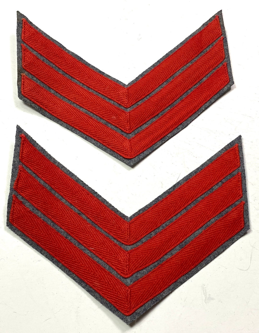 Civil War CSA CS Confederate Jacket Sleeve Sargent NCO Rank Chevrons ...
