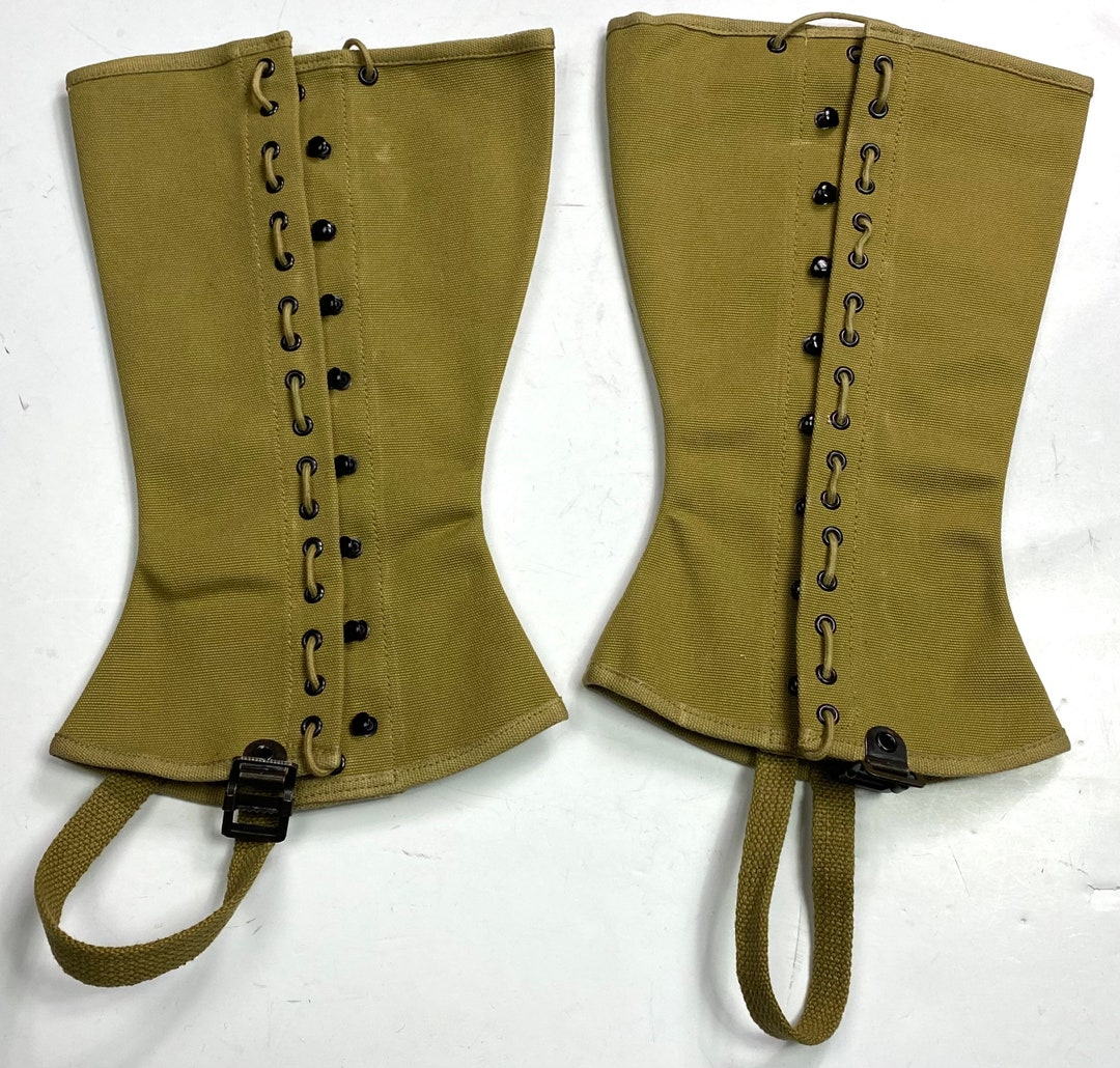 WWII US Army M1938 Field Leggings-size 2 Medium-large - Etsy